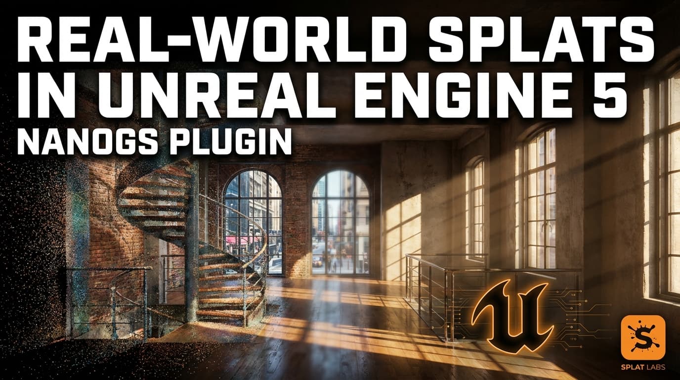 NanoGS Brings Real-World Gaussian Splats Into Unreal Engine 5 | Splat ...