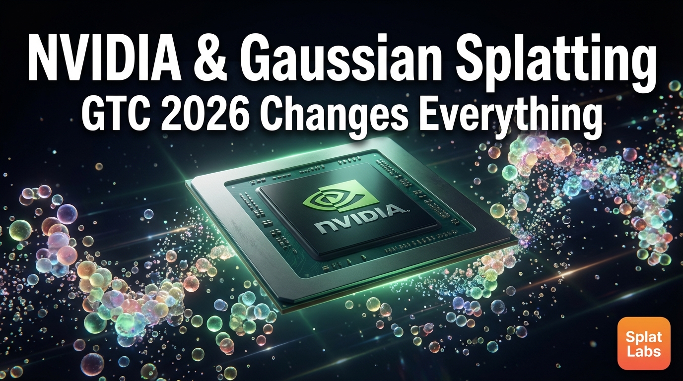 NVIDIA Just Put Gaussian Splatting on the GTC Main Stage — Here's What ...